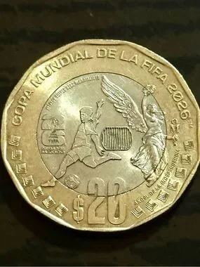 Other | Rare Fifa World Cup 226 Commemorative Mexican 20 Pesos Coin ...